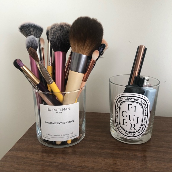 Anthropologie | Accents | Burkelman Candle Vessel Glass Jar Diptyque ...